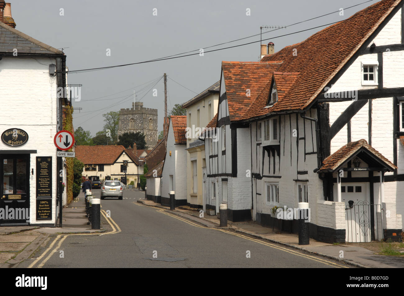the high street, Bray near Maidenhead, Berkshire Stock Photo - Alamy