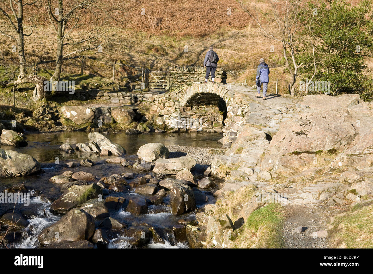 Pack horse bridge lake district hi-res stock photography and images - Alamy