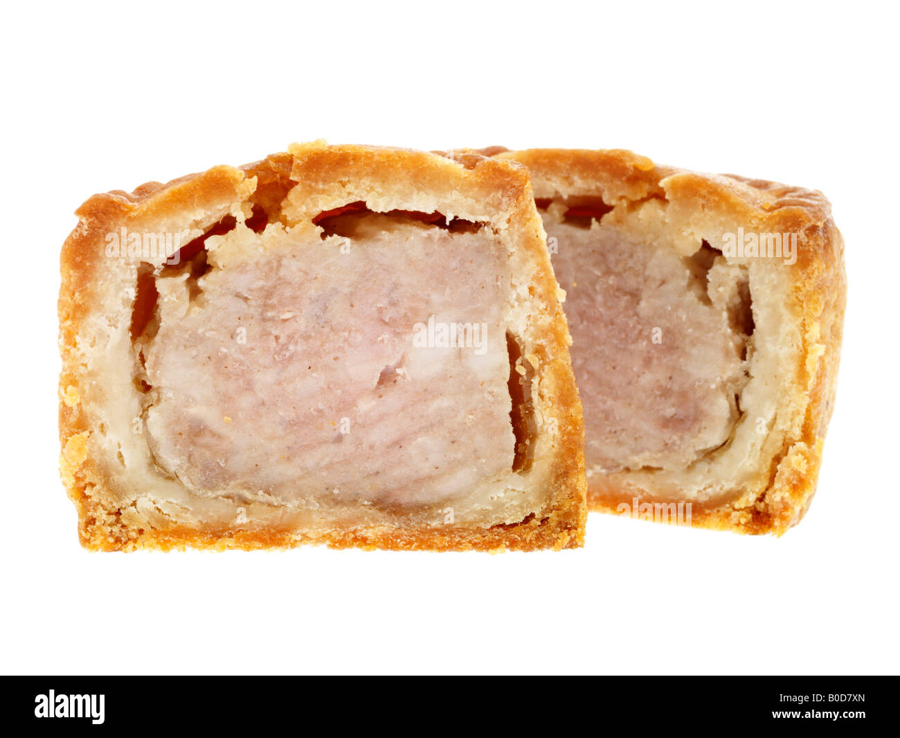 Sliced Pork Pies Stock Photo - Alamy