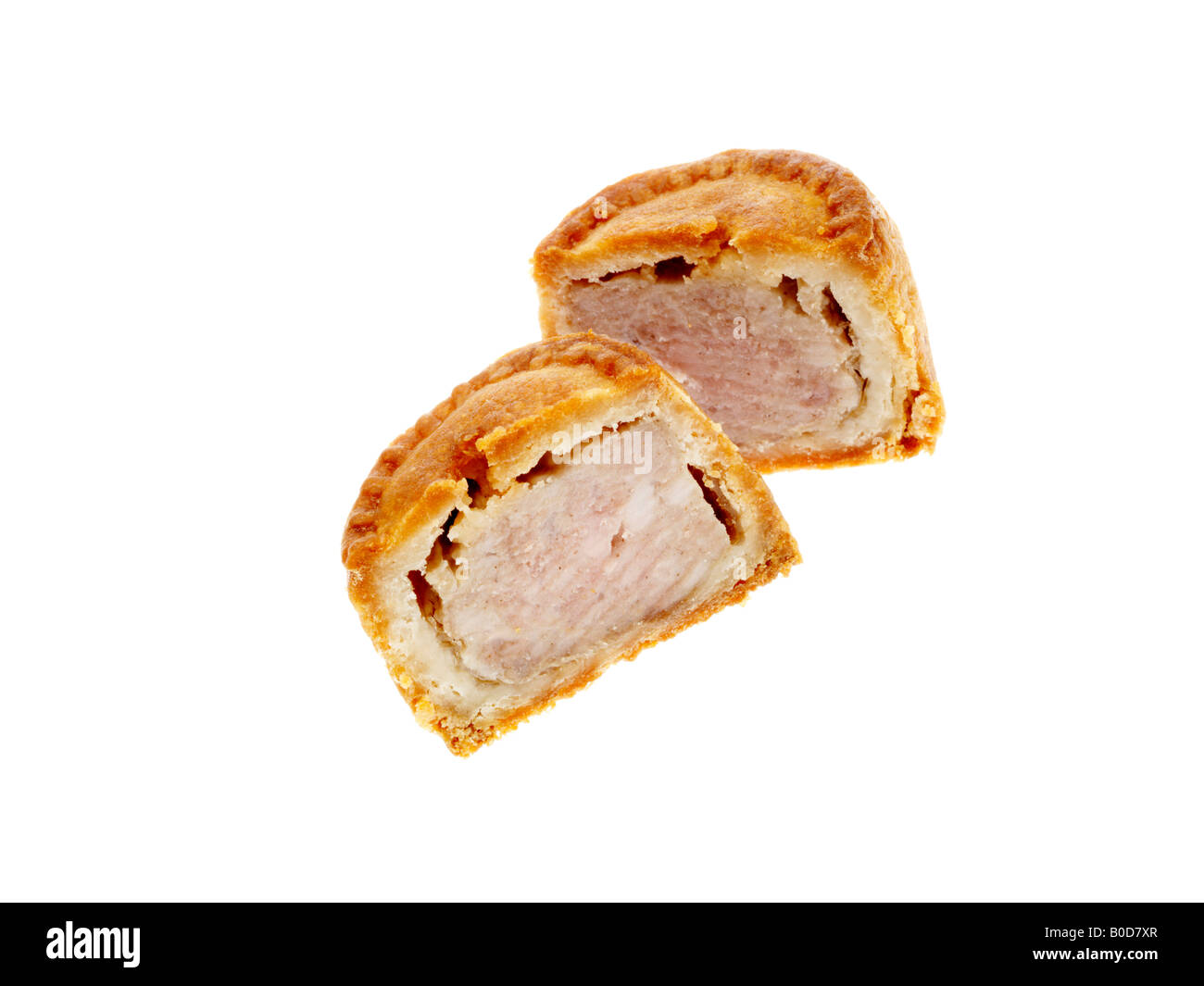 Sliced Pork Pie Stock Photo - Alamy