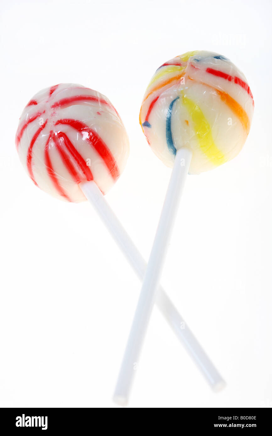 Sweets Lolly lollipop Candy Stock Photo - Alamy