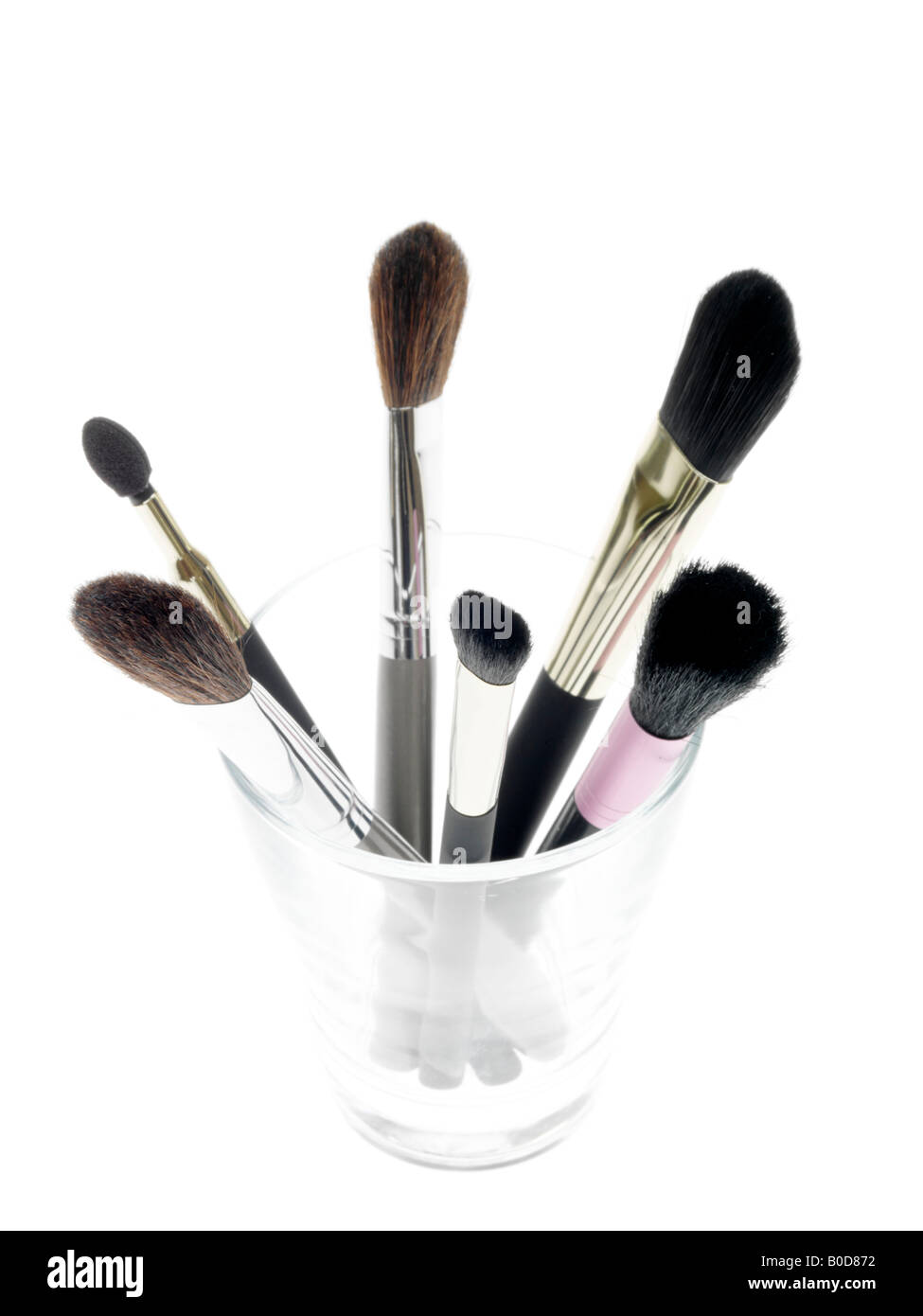 Assorted Makeup Brushes Stock Photo - Alamy