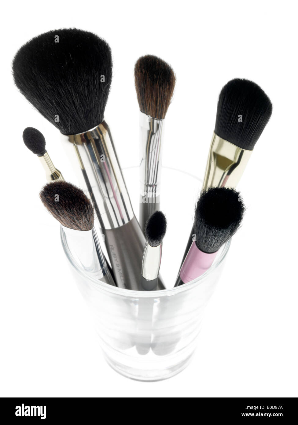 Assorted Makeup Brushes Stock Photo - Alamy