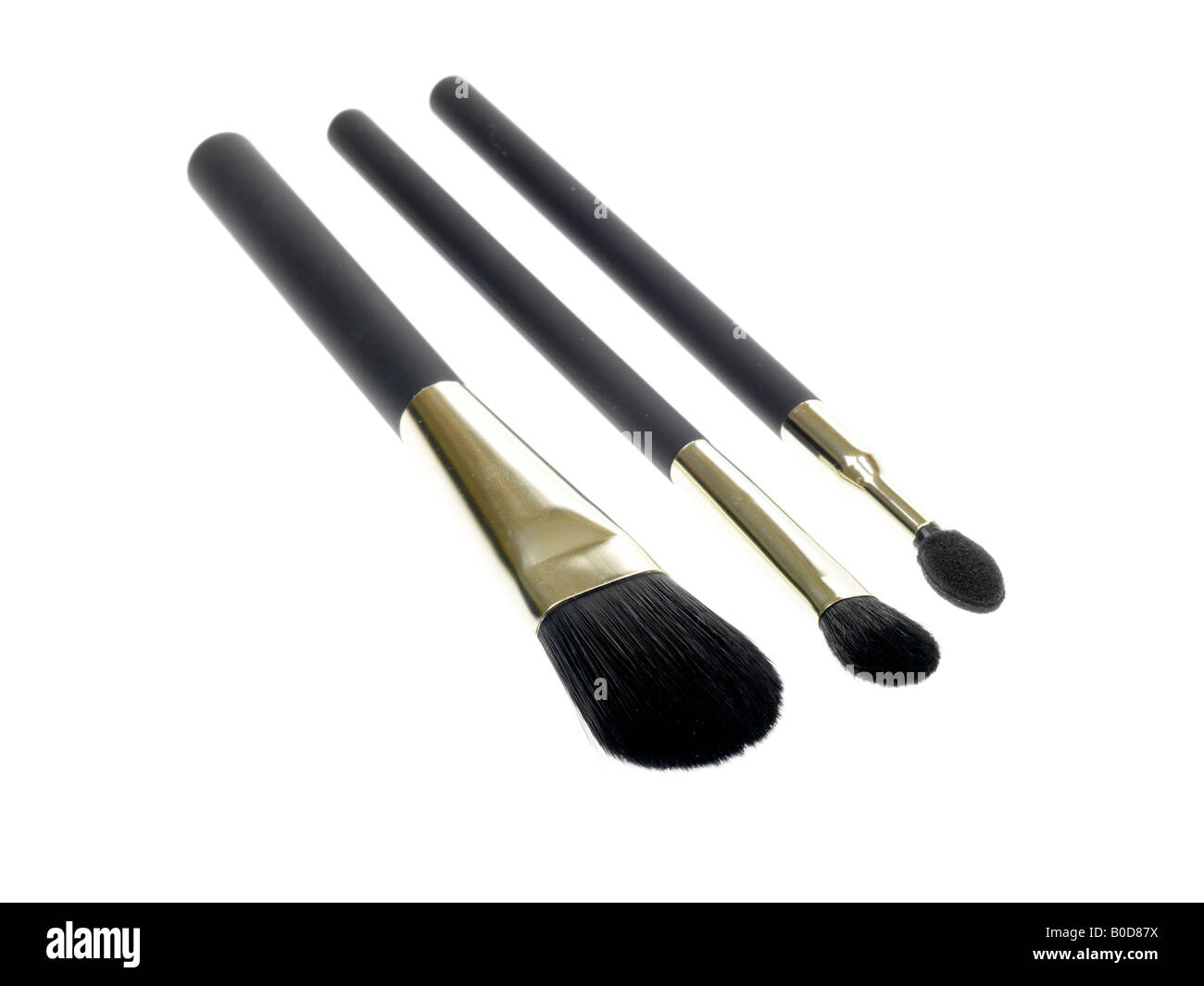 Assorted Makeup Brushes Stock Photo - Alamy
