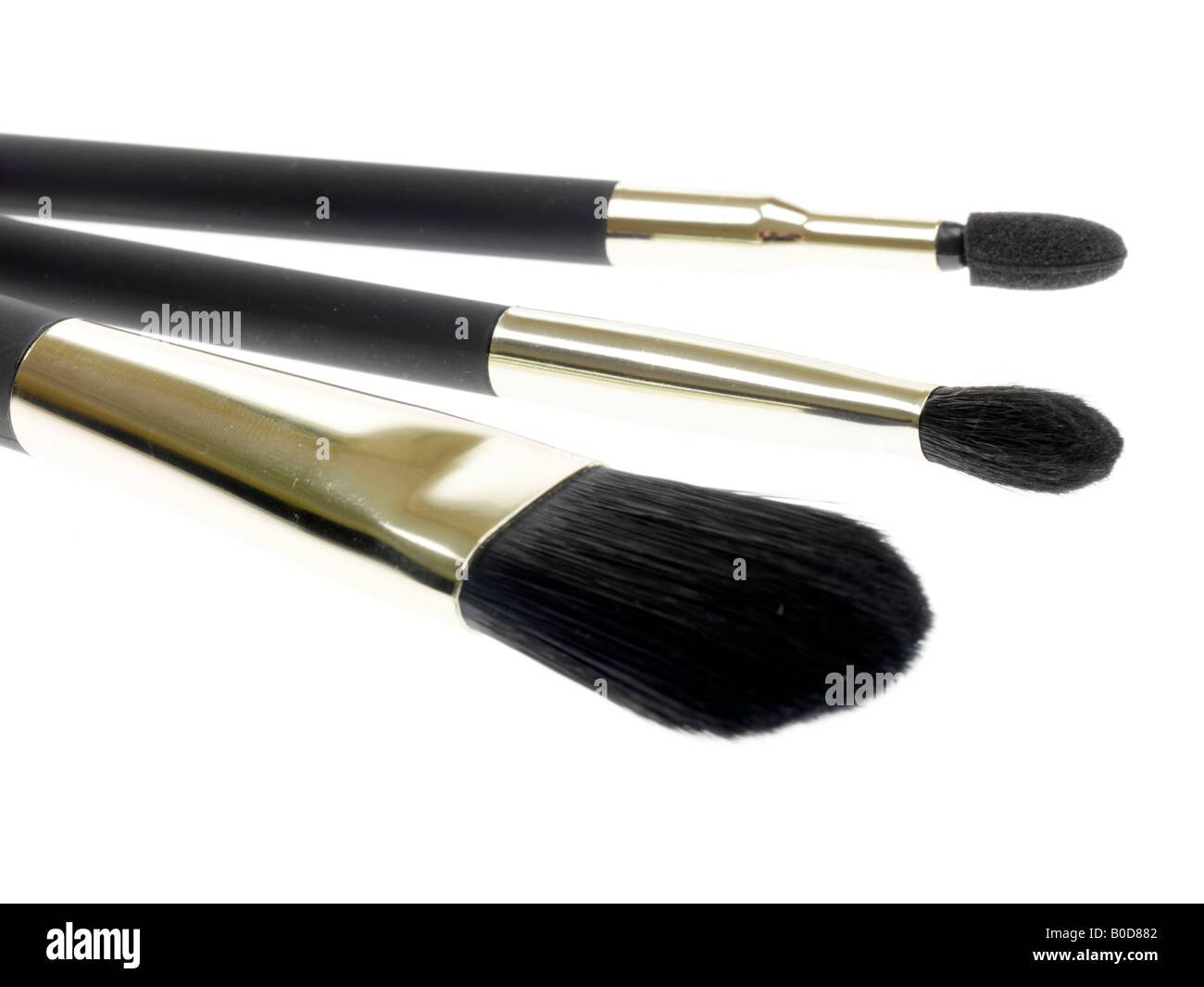 Assorted Makeup Brushes Stock Photo - Alamy