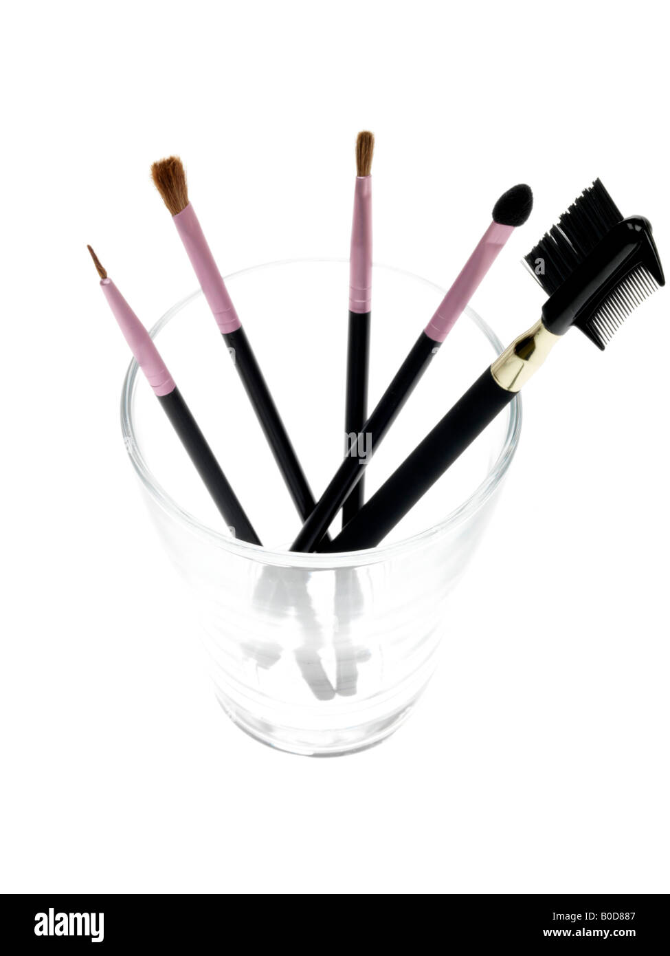 Assorted Makeup Brushes Stock Photo - Alamy