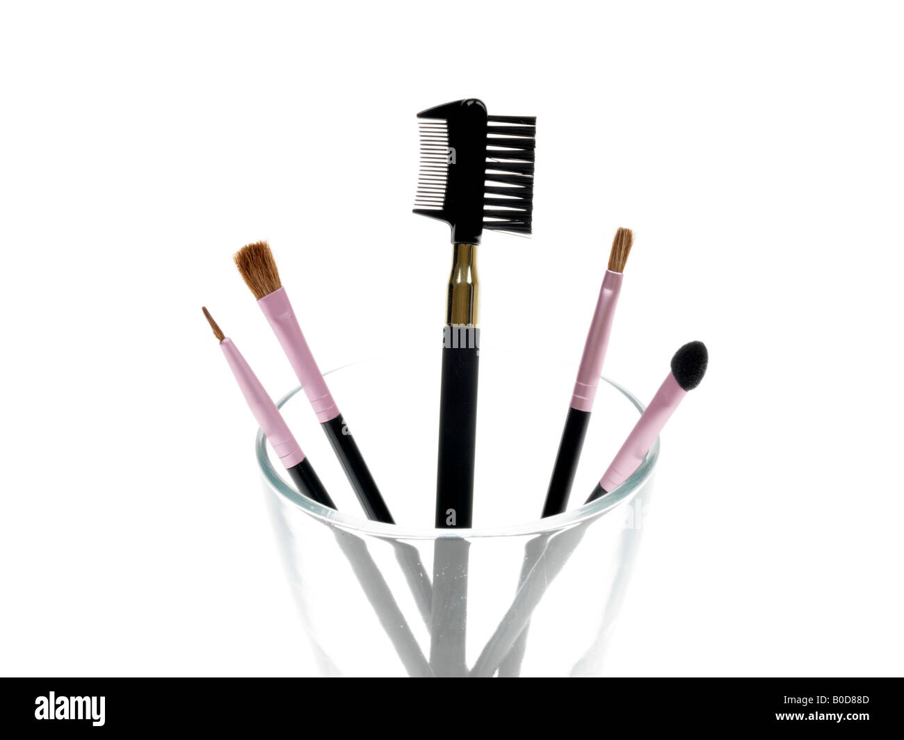 Assorted Makeup Brushes Stock Photo - Alamy