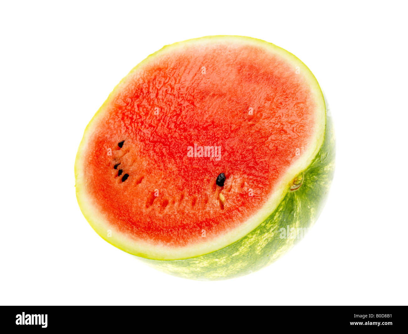 Watermelon in half Cut Out Stock Images & Pictures - Alamy