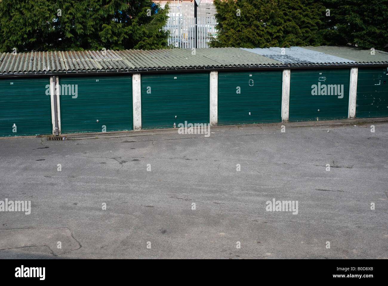 Council garage hi-res stock photography and images - Alamy