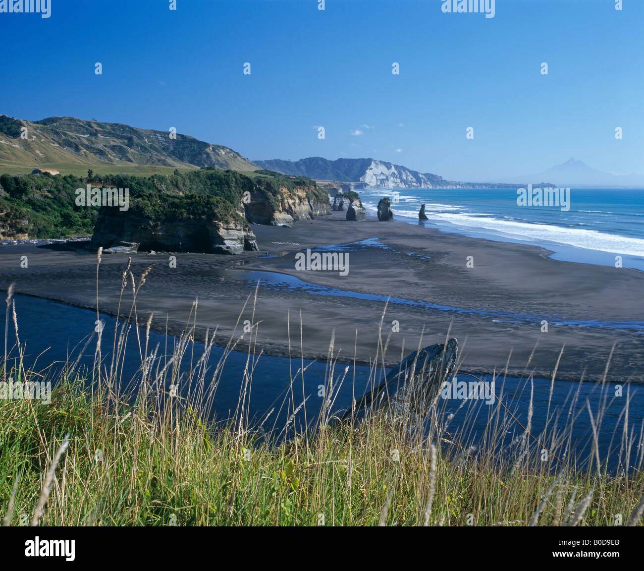 North Taranaki coast, New Zealand Stock Photo - Alamy