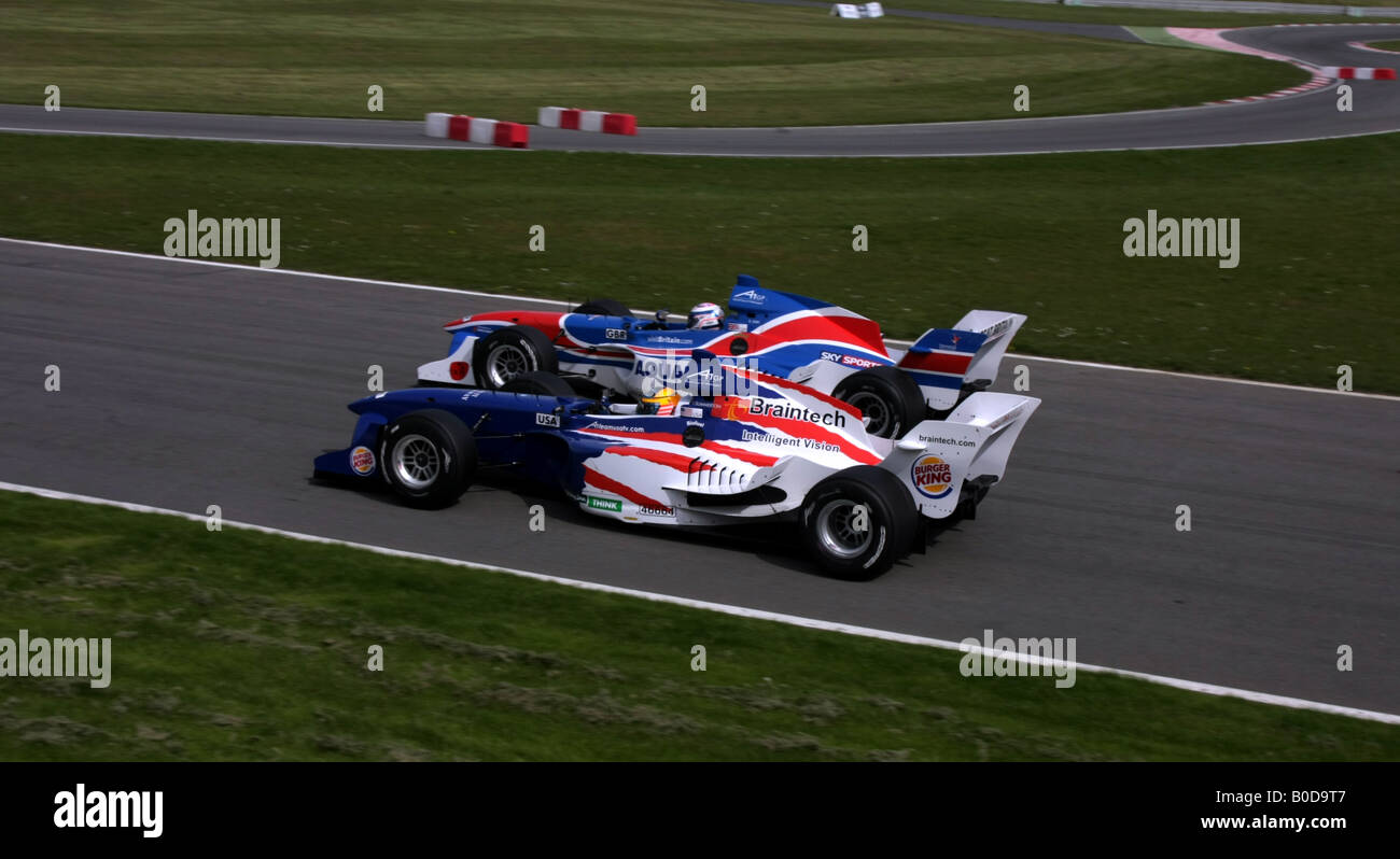 Robbie Kerr at Brands Hatch May 2008 during the final A1 Grand Prix ...