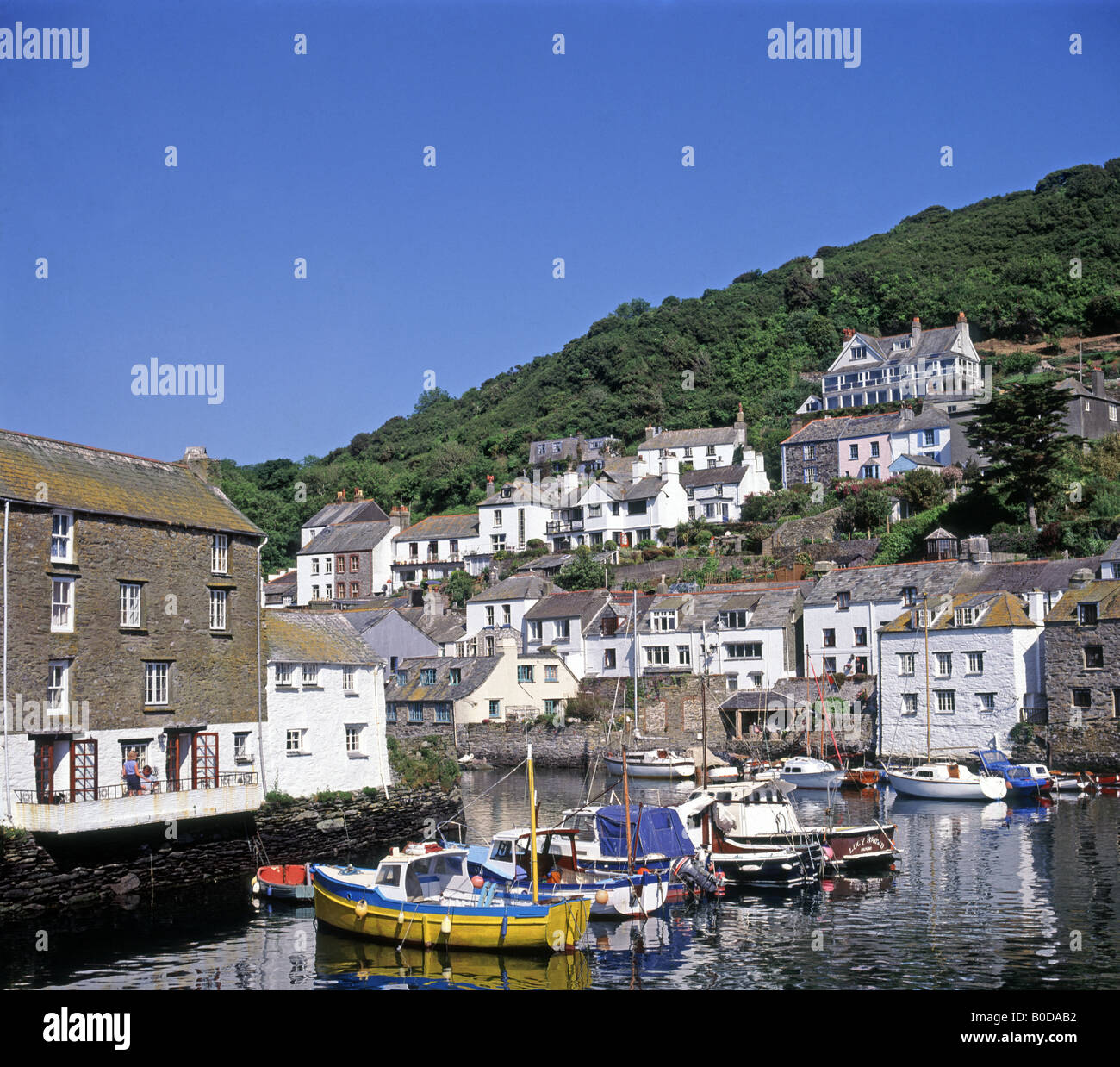 Attractive harbour old houses many visitors boat trips start from ...