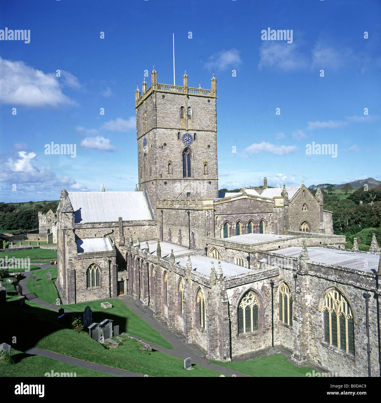 Cathedral , South Wales Stock Photo - Alamy