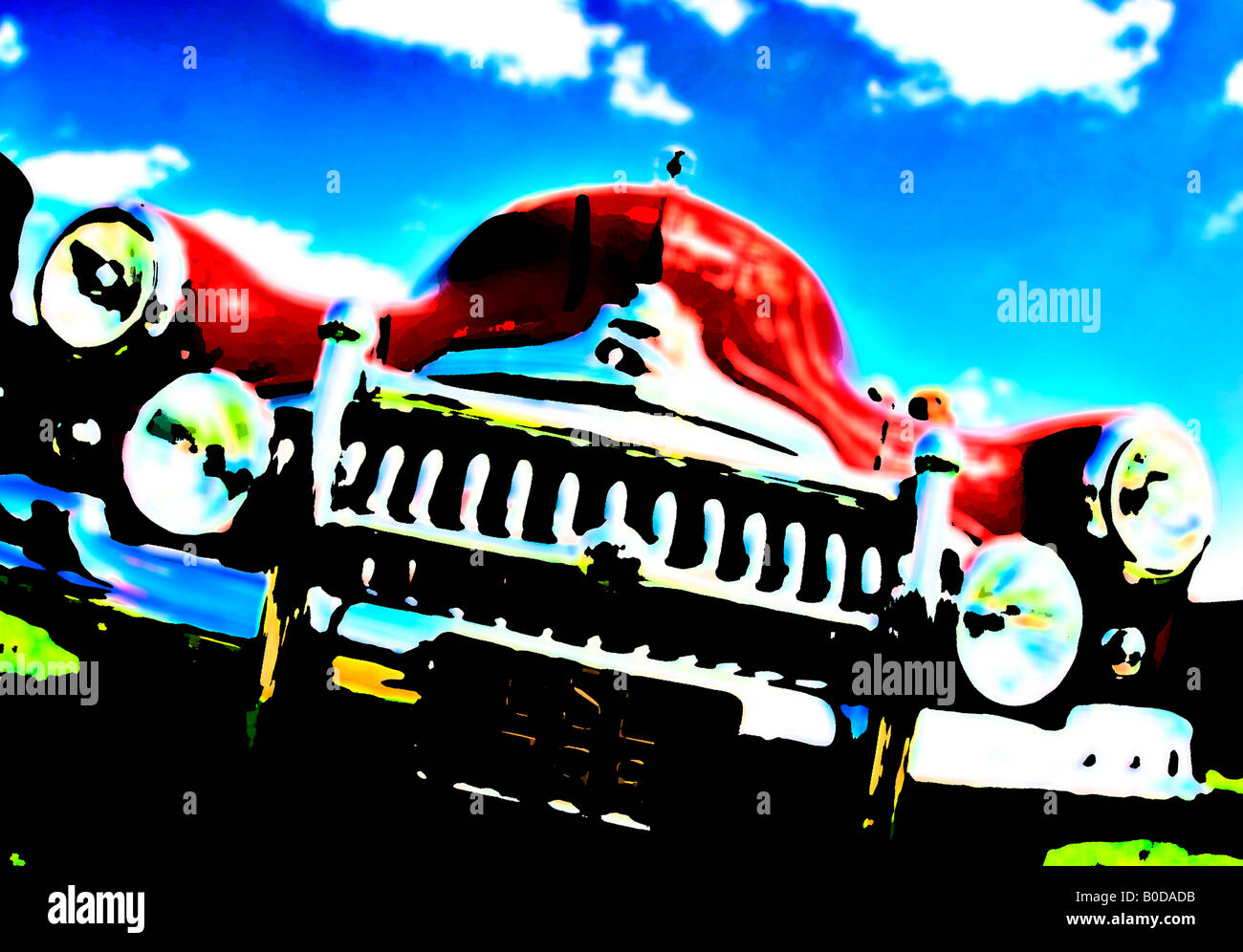 'BUICK 2' DIGITAL ARTWORK Stock Photo - Alamy