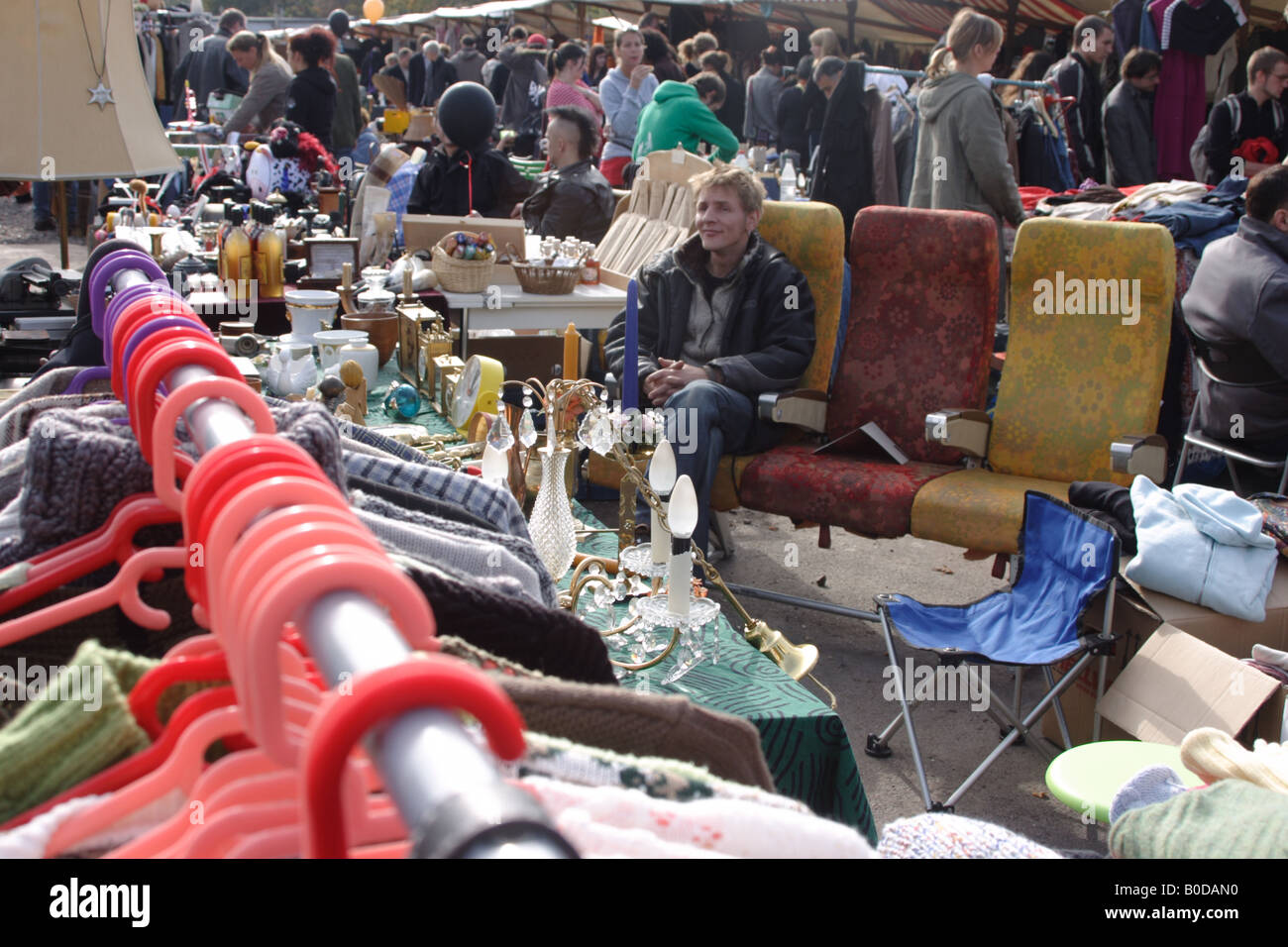 flee market Berlin, Germany Stock Photo - Alamy
