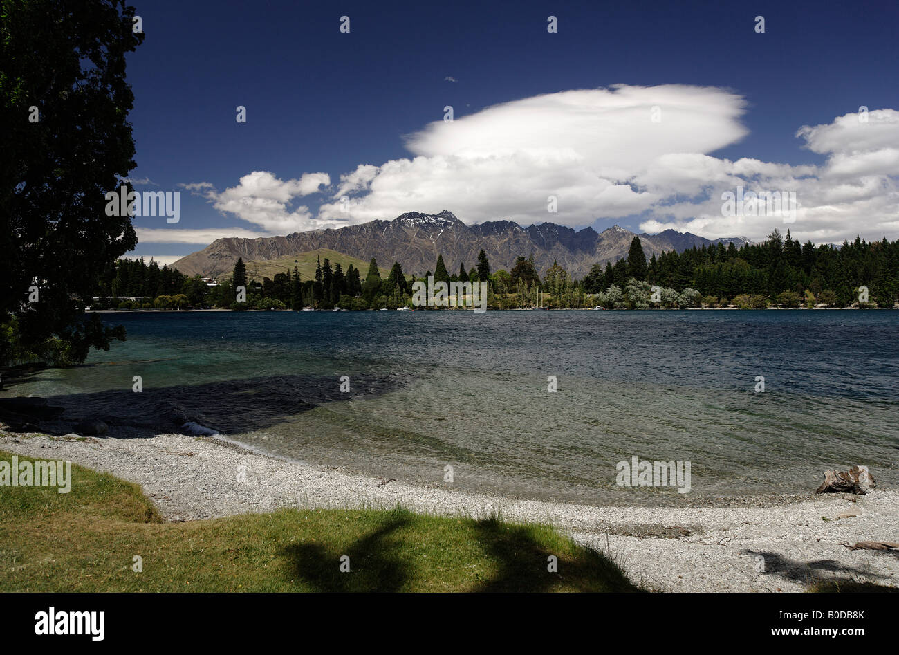 A view of the Remarkables, Queenstown, New Zealand Stock Photo - Alamy