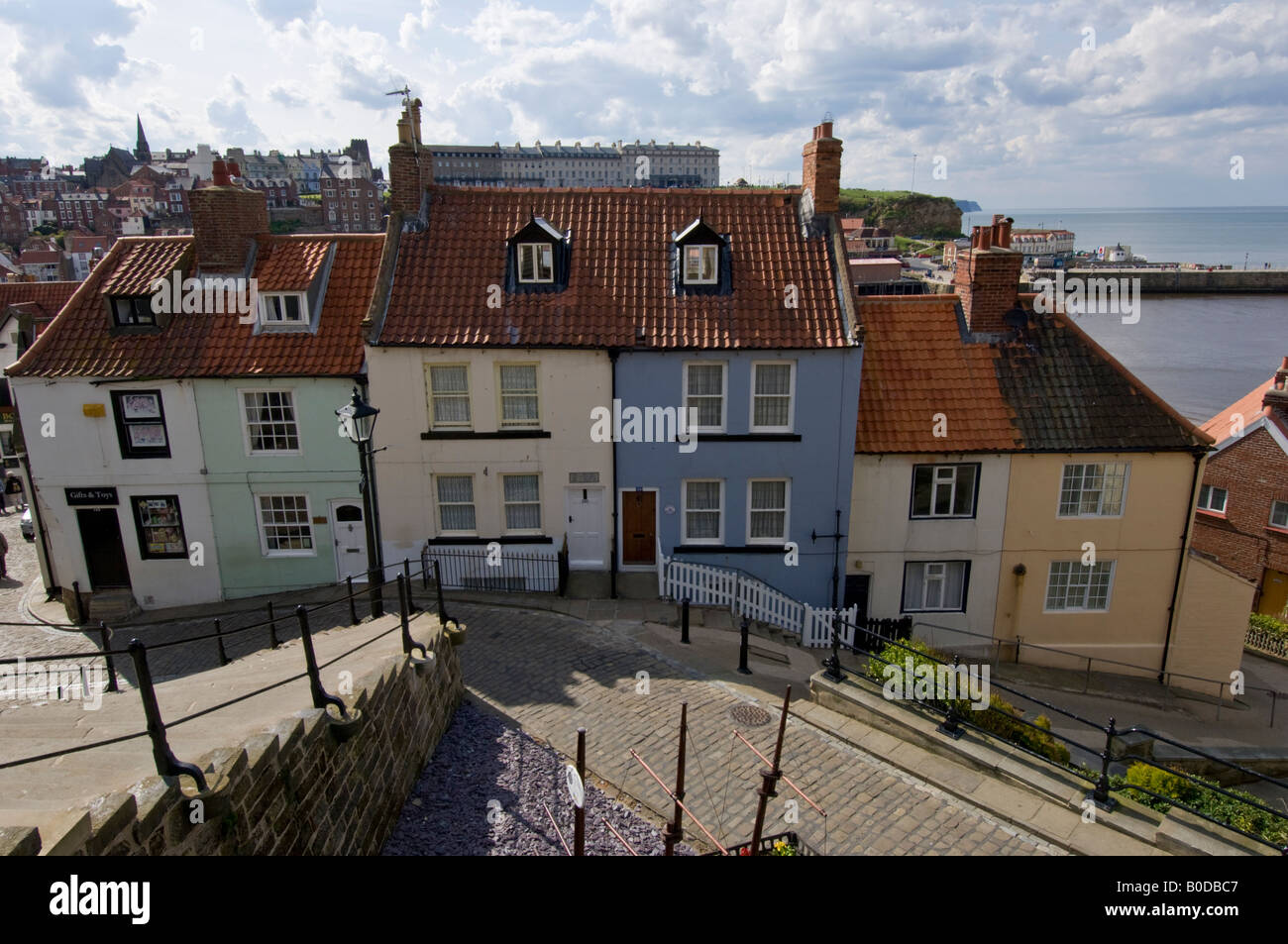 Houses in Whitby North Yorkshire UK Stock Photo - Alamy