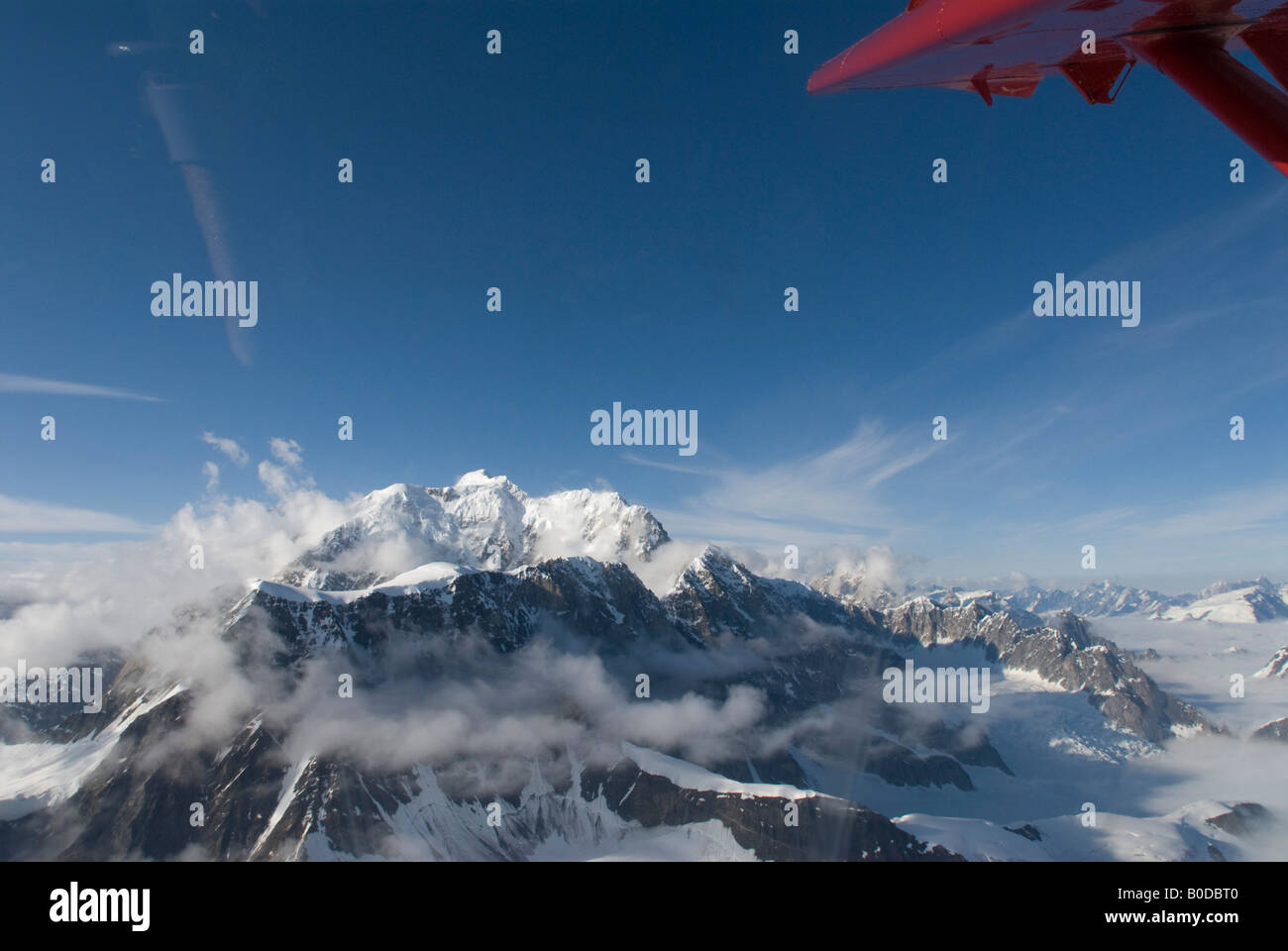 Cloud clouds skies sky peaks distant alaskan hi-res stock photography ...