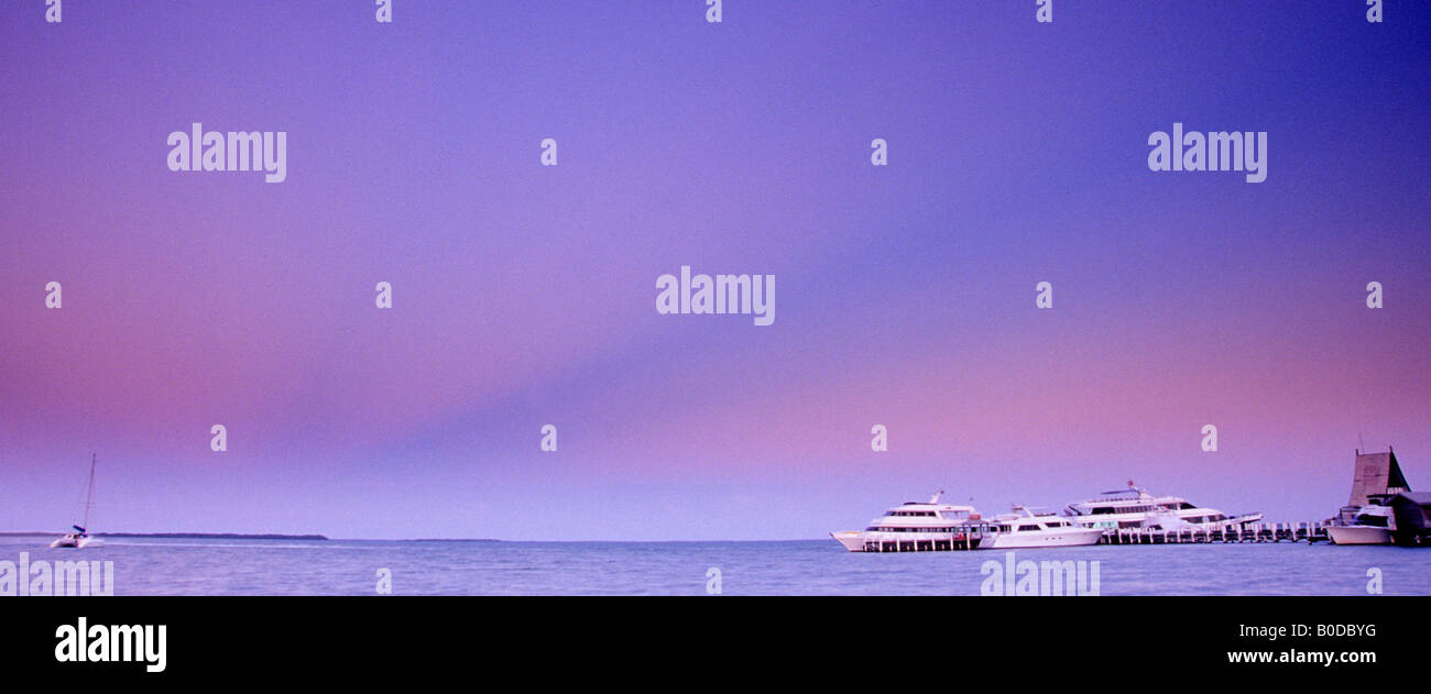 Dock in Belize Harbor, Belize City Stock Photo - Alamy