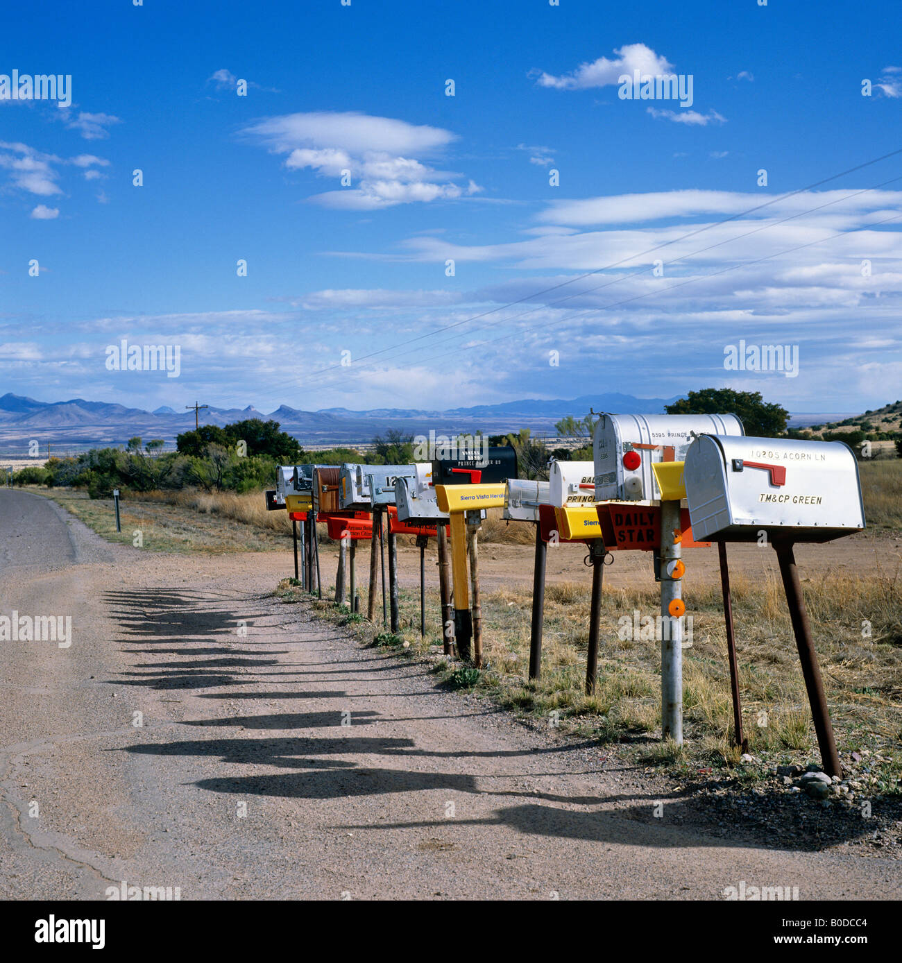 Postal boxes usa hi-res stock photography and images - Alamy