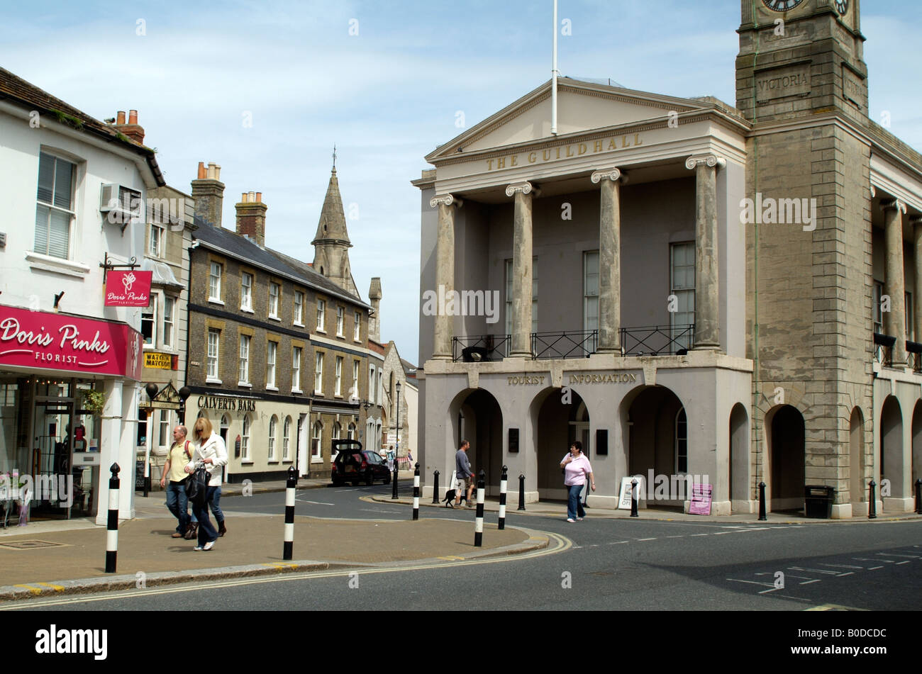 Newport Isle of Wight UK Guildhall and Tourist Information Office in ...