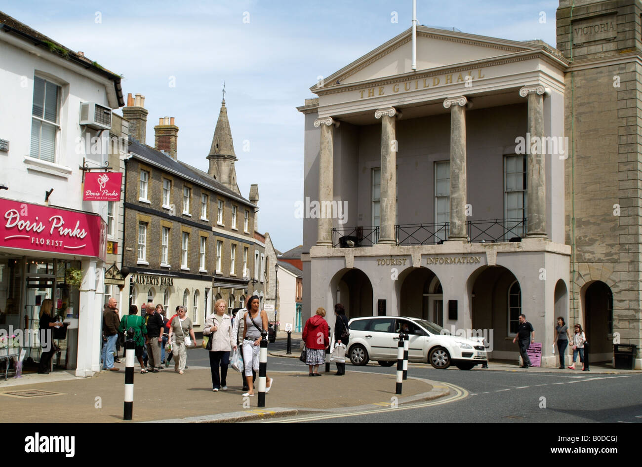 Newport Isle of Wight UK Guildhall and Tourist Information Office in ...