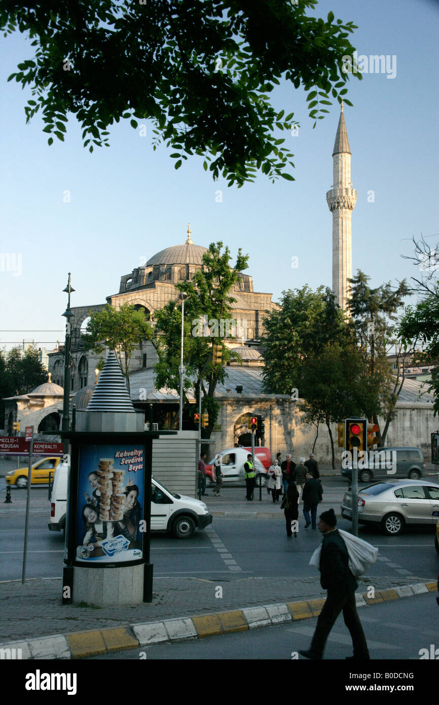 Tophane, Istanbul, Turkey, with the Kilic Ali Pasha Mosque in the ...