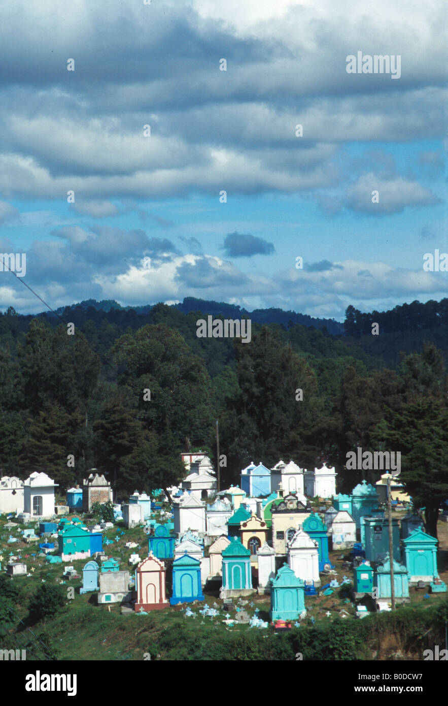 Cemetery in Mexico Stock Photo - Alamy