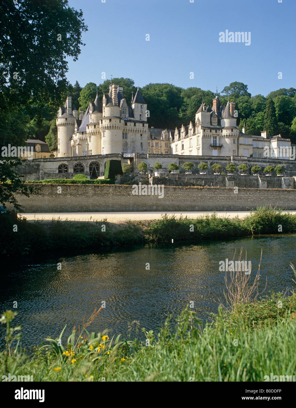 Chateau de Rigny Usse, Loire Valley, France Stock Photo - Alamy