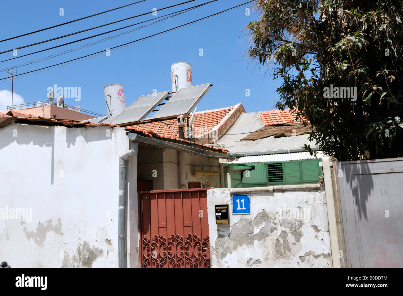 Solar water heater israel hi-res stock photography and images - Alamy