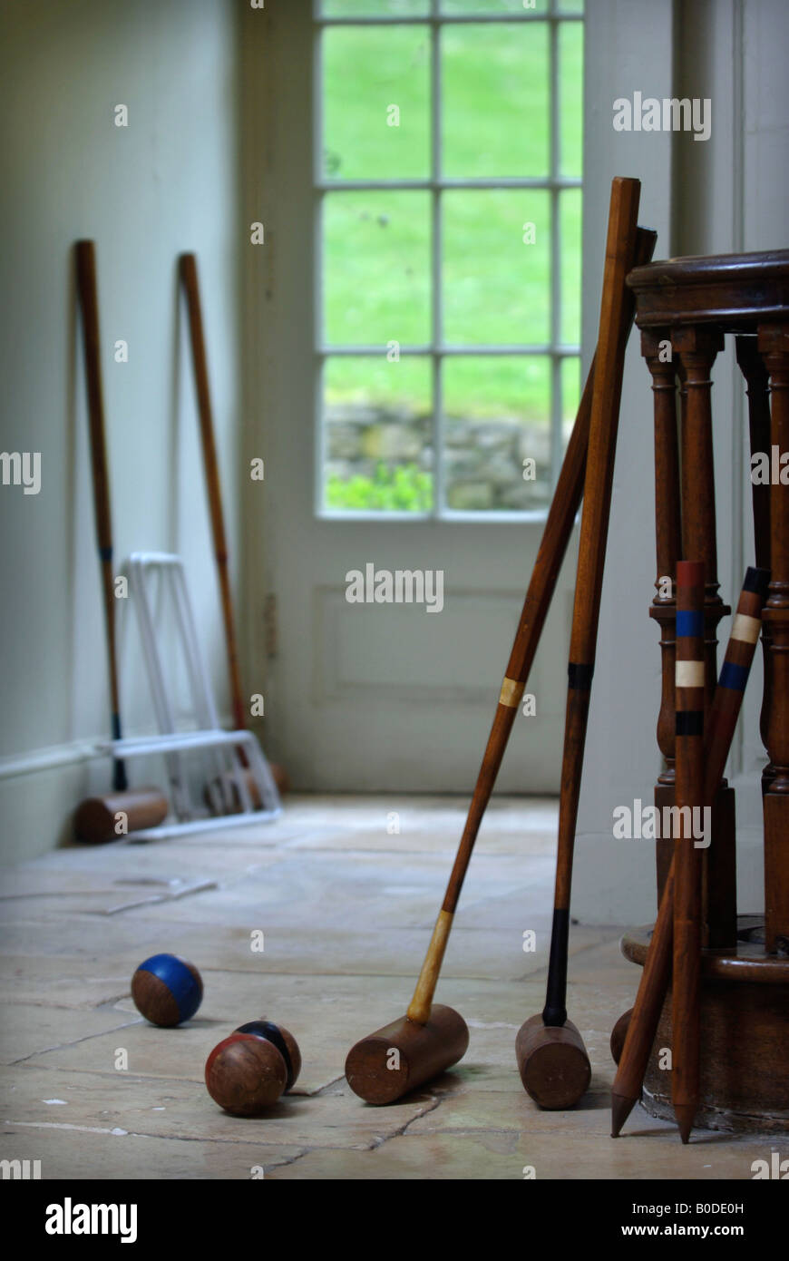 Croquet Mallet Hoop Balls High Resolution Stock Photography and Images ...