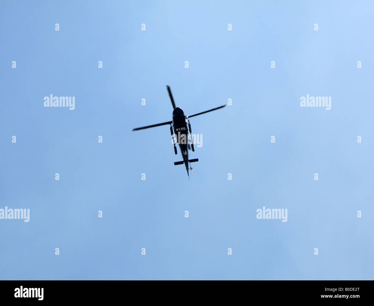Nypd police helicopter hi-res stock photography and images - Alamy