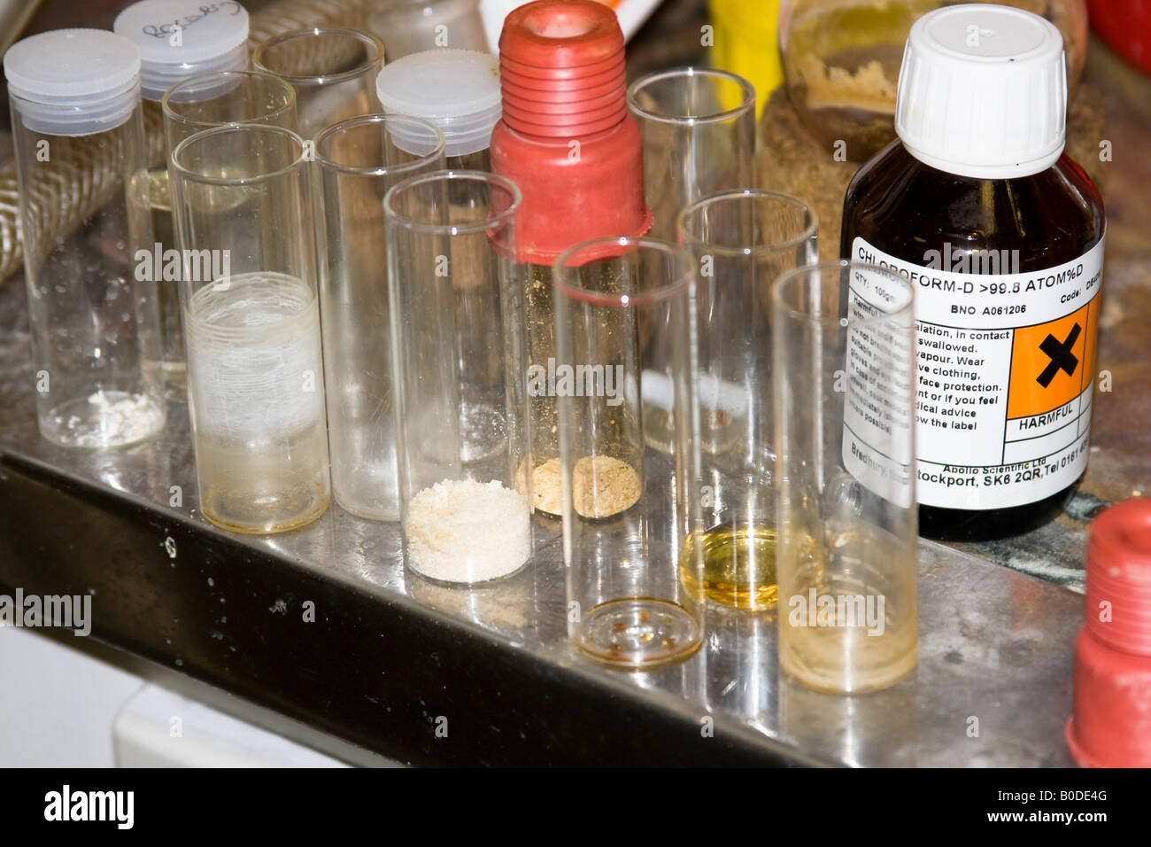 Test tubes in a chemisty laboratory Stock Photo - Alamy
