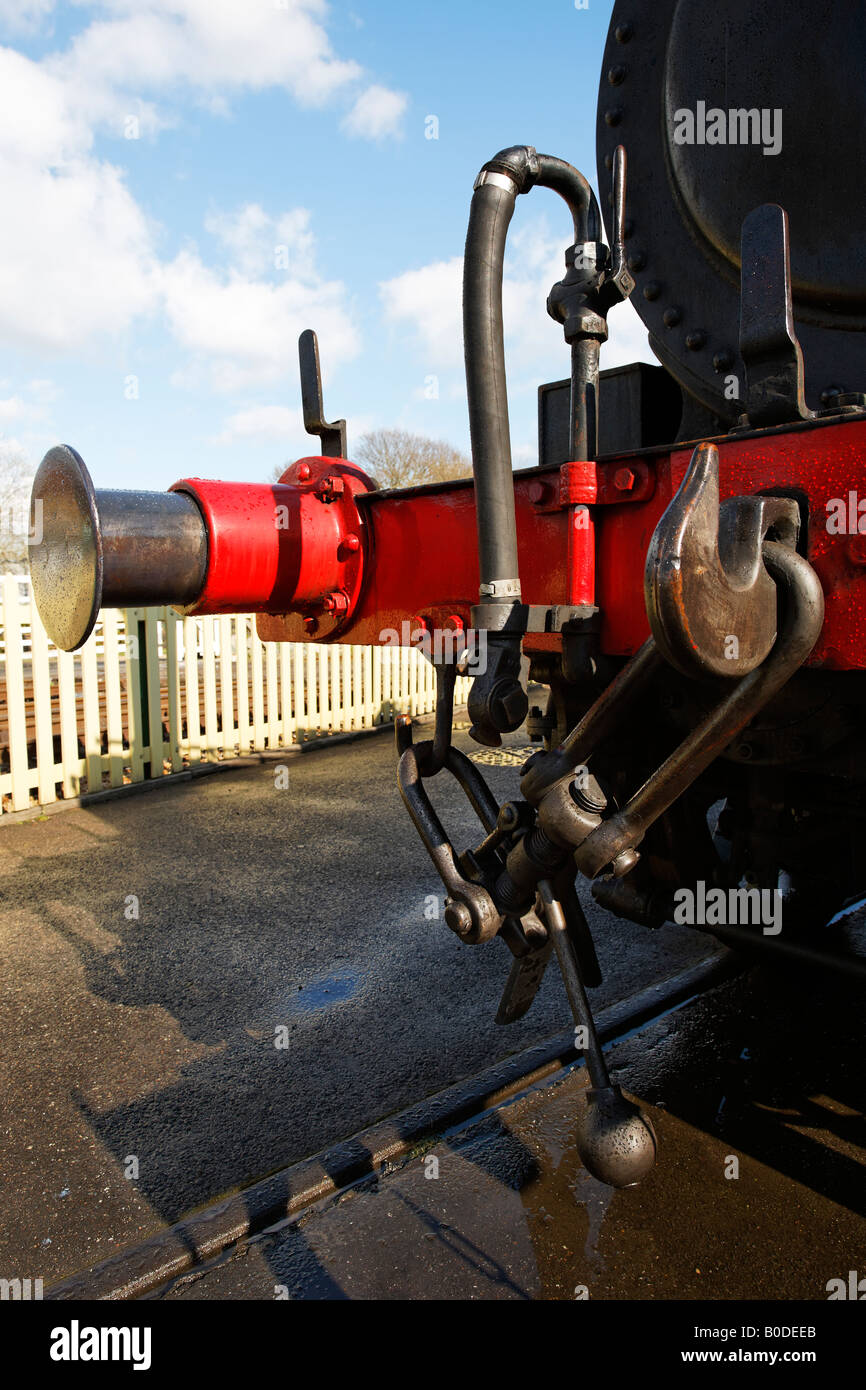 Front view steam locomotive hi-res stock photography and images - Alamy