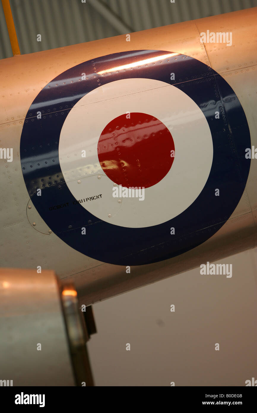 RAF ROUNDEL ON EXPERIMENTAL JET AIRCRAFT IMPERIAL Stock Photo - Alamy