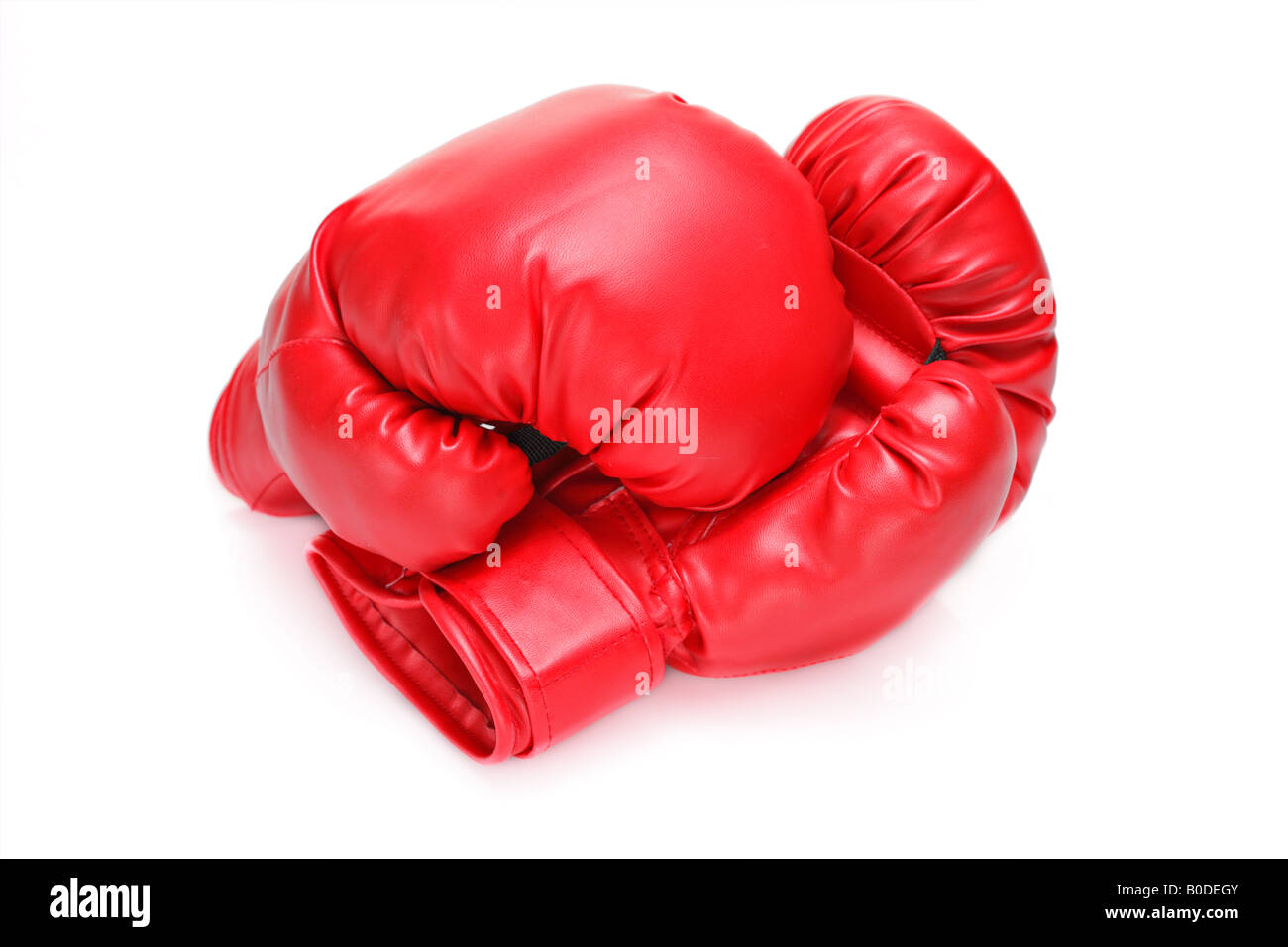 Pair red leather boxing gloves hi-res stock photography and images - Alamy