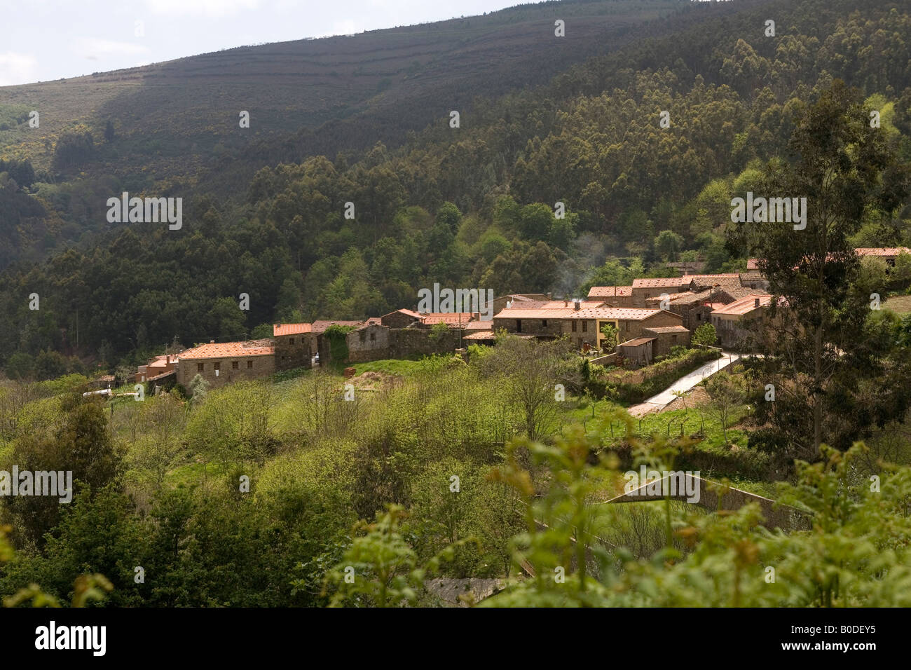 Xisto village Gondramaz Lousã Portugal Stock Photo - Alamy