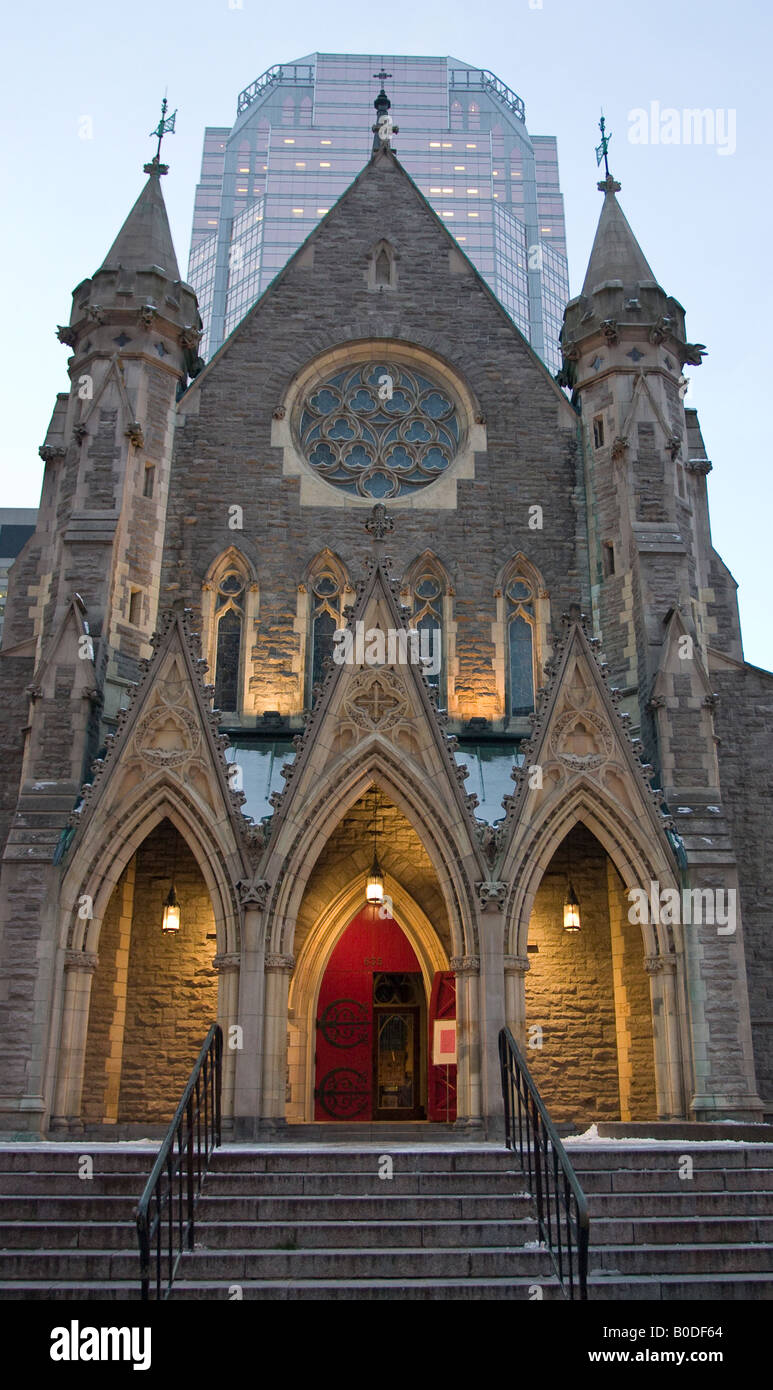 Christ Church Cathedral in the Heart of Montreal Christ Church ...