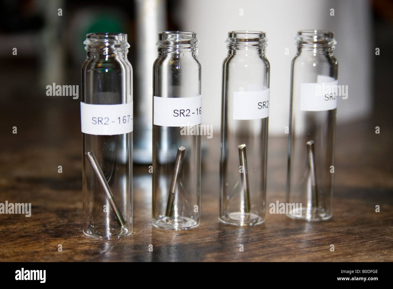 Test tubes in a chemisty laboratory Stock Photo - Alamy
