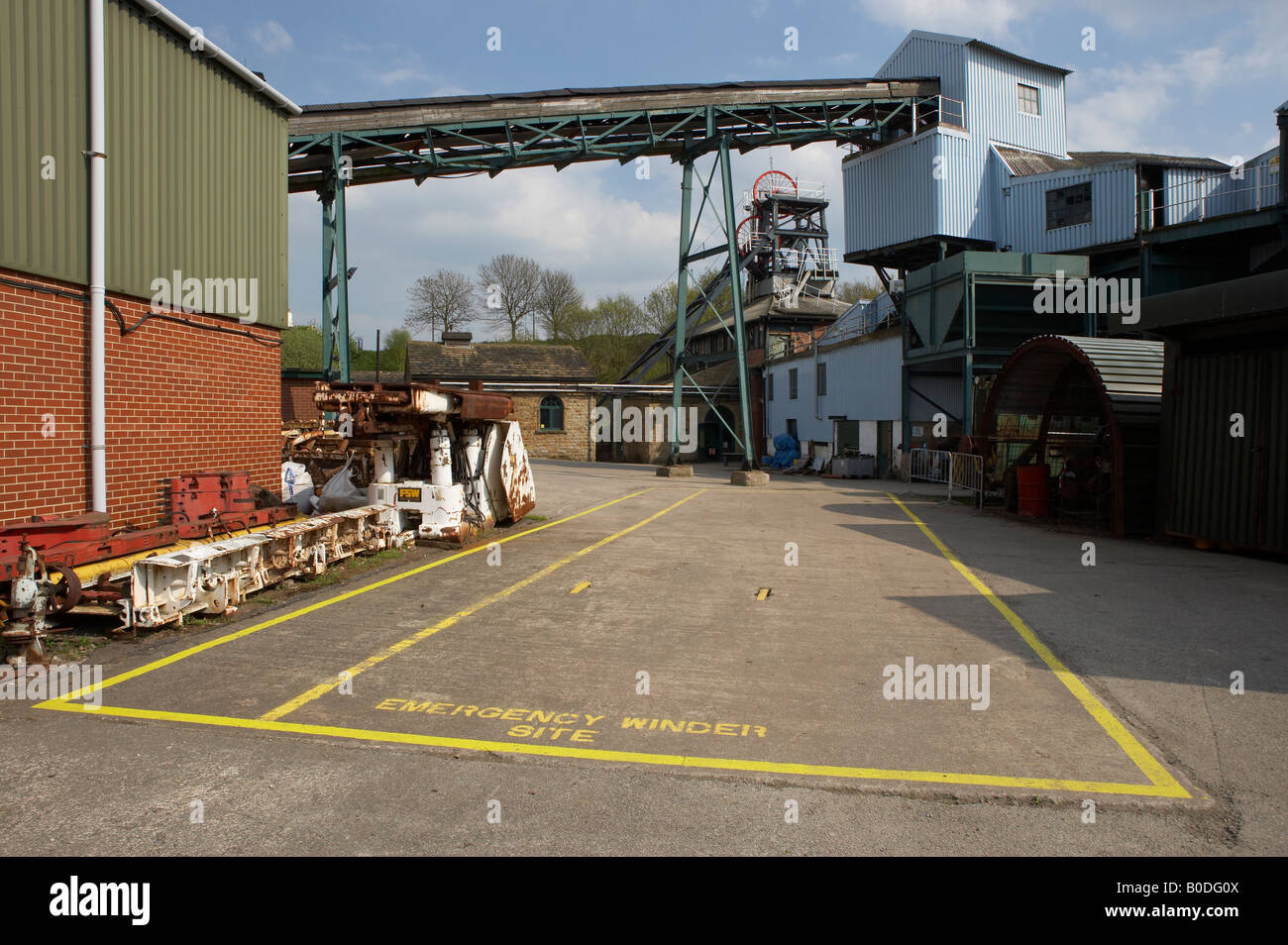 NATIONAL COAL MINING MUSEUM FOR ENGLAND CAPHOUSE COLLIERY YORKSHIRE ...