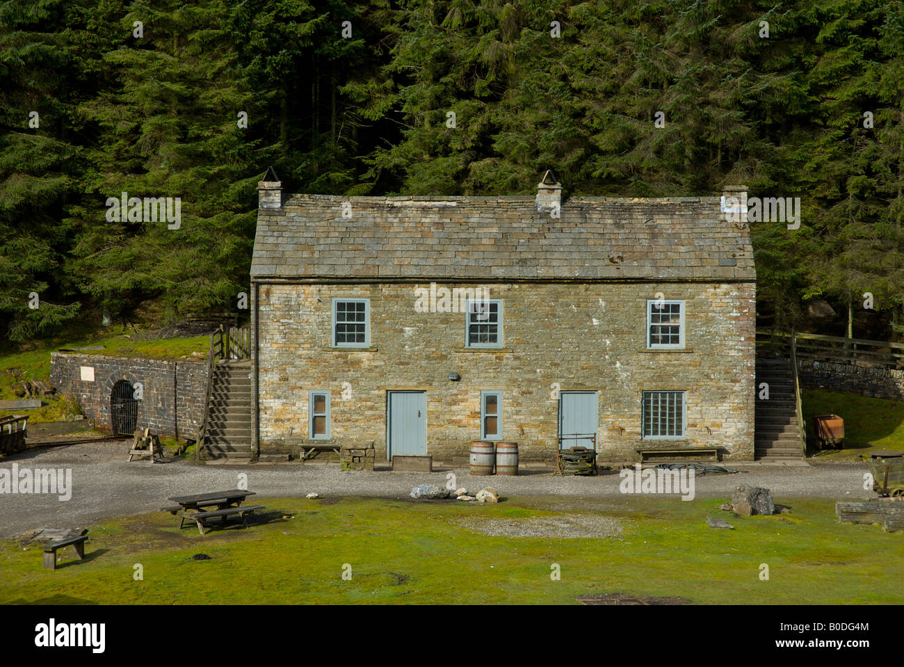 Lodging house at Killhope Lead Mining Museum, Cowshill, Upper Weardale ...