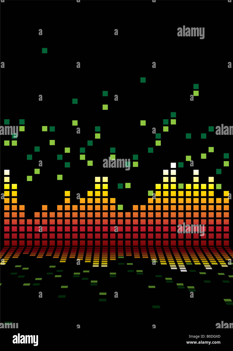 Graphic equaliser stereo hi-res stock photography and images - Alamy