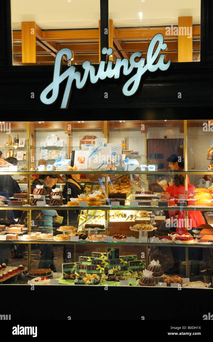 Confiserie sprungli, zurich hi-res stock photography and images - Alamy