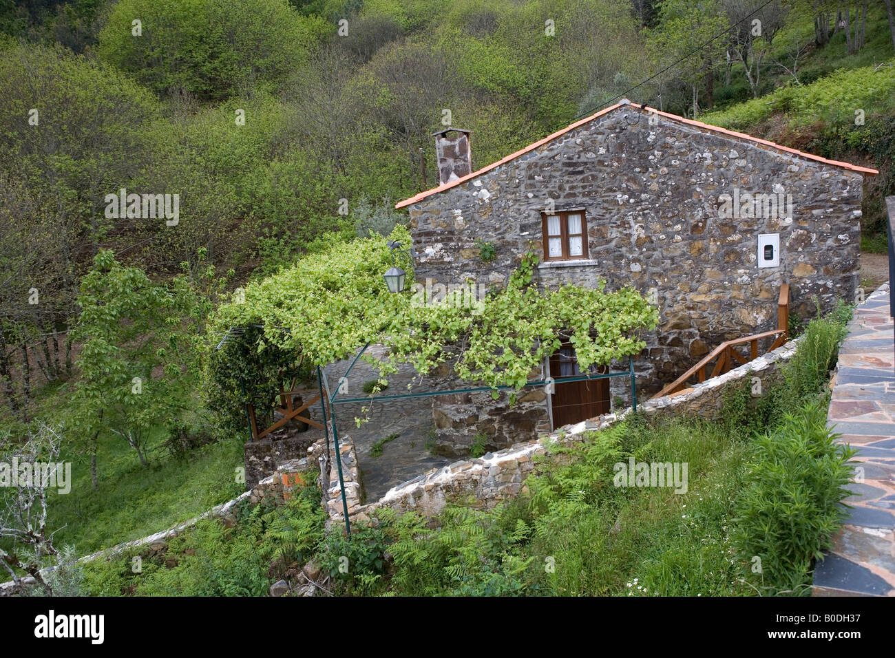 Xisto village Gondramaz Lousã Portugal Stock Photo - Alamy