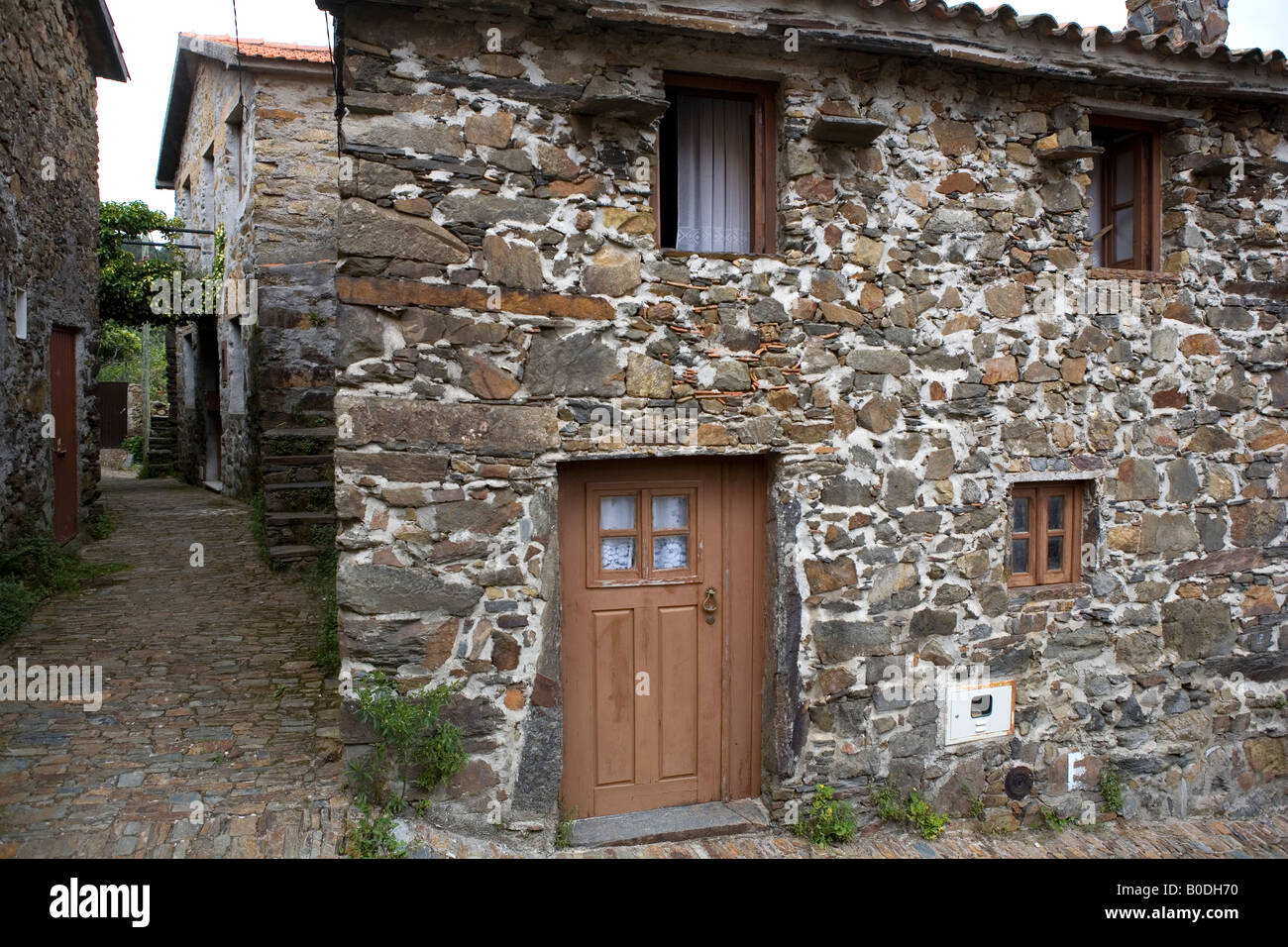 Xisto village Gondramaz Lousã Portugal Stock Photo - Alamy