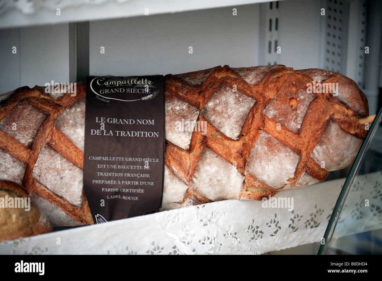 europe southwest france traditional french bread Stock Photo - Alamy