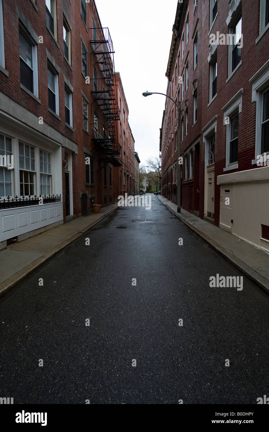 Narrow streets and alleys pass through Boston s North End on Saturday ...