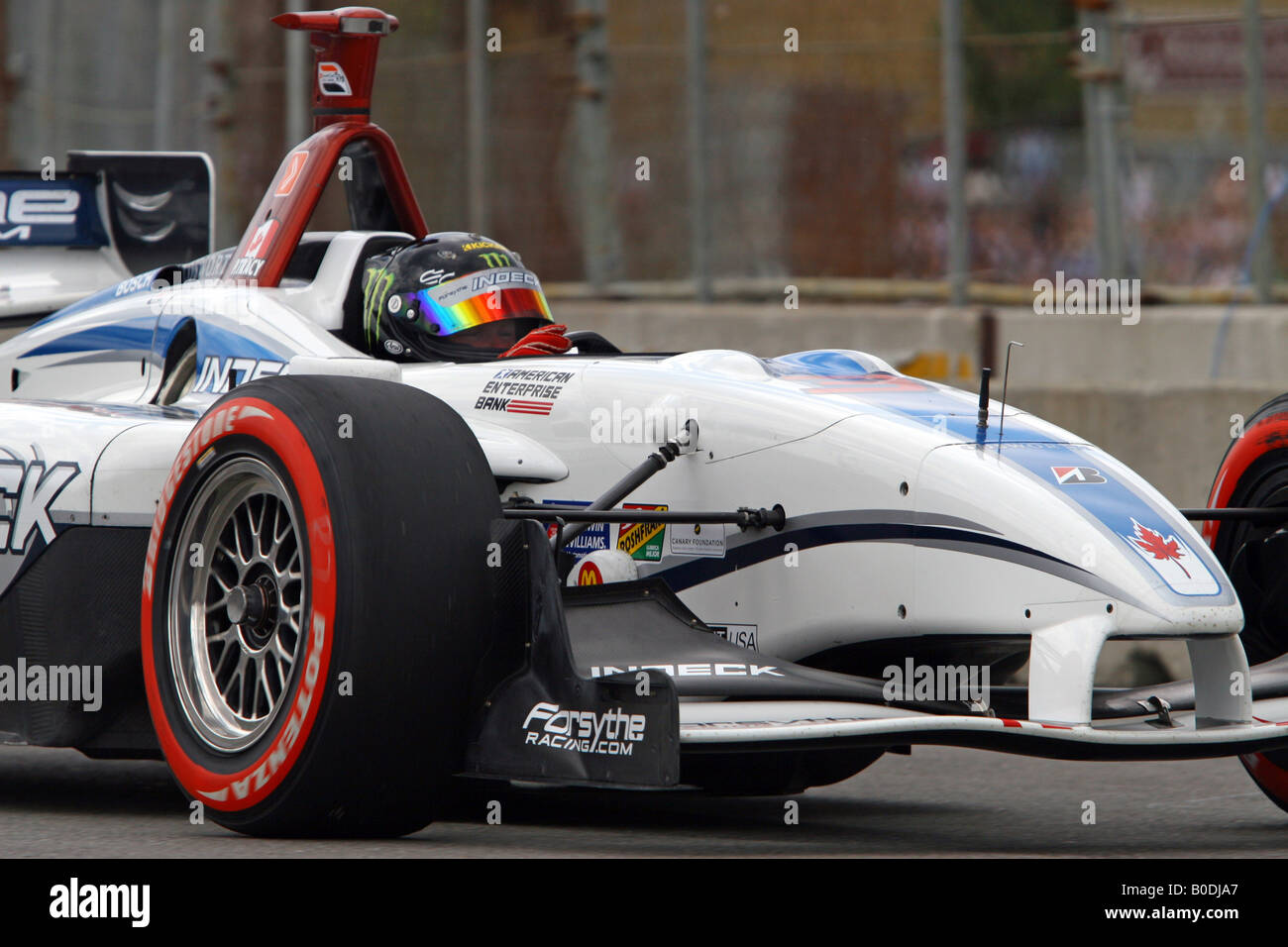 Race car driver at the Toronto Grand Prix, Molson Indy in Toronto ...