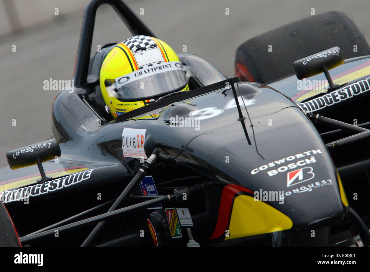 Race car driver at the Toronto Grand Prix, Molson Indy in Toronto ...