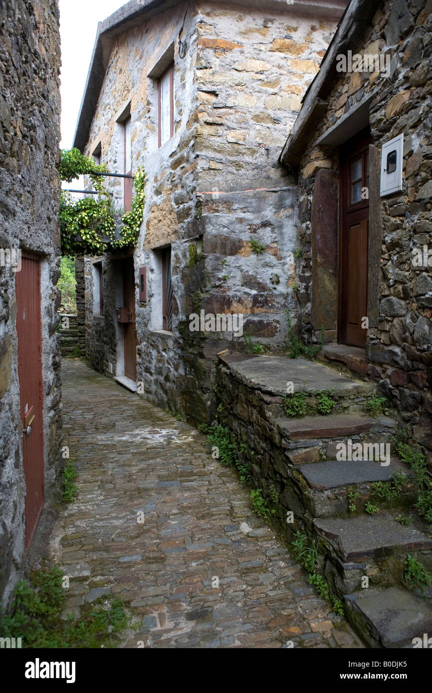 Xisto village Gondramaz Lousã Portugal Stock Photo - Alamy